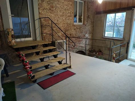 Escalier et garde corps forgé Forge Emmanuel Fernex