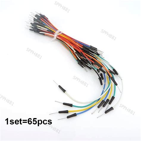 Mixed Jumper Wires Male To Male Solderless Flexible Breadboard
