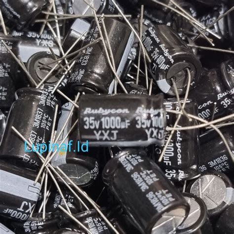 Jual Elco Rubycon 1000uf 35v Shopee Indonesia