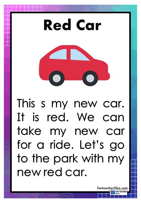 English Reading Passages Set 3 Fun Teacher Files