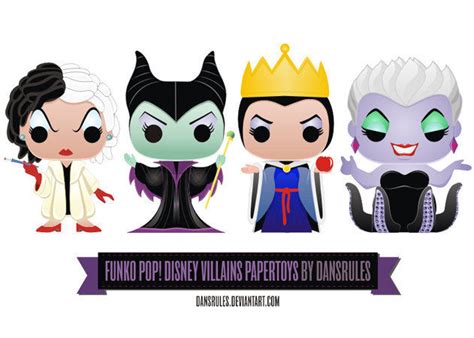 Chibi Disney Villains