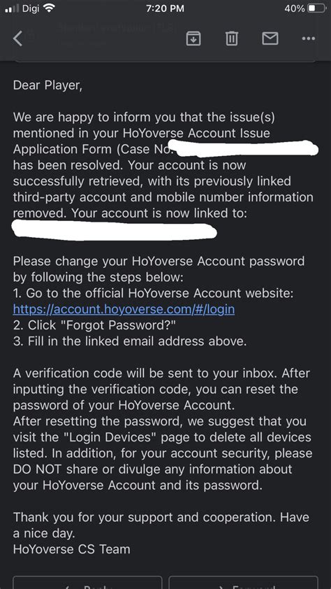 Nov 2 Sender Finally Got My Account Back Ahh I Got It Yesterday But