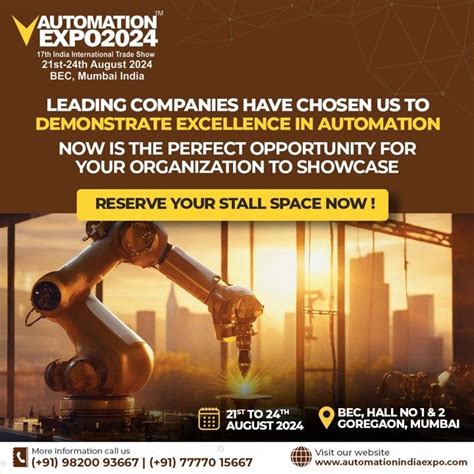 Automationexpo2024 Industryleaders Innovation Businessgrowth Techexpo… Automation India
