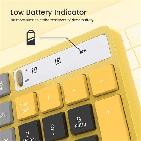 Wireless Keyboard And Mouse Combo Lovaky 24g Full