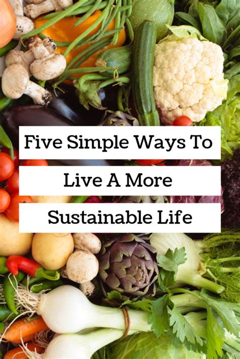 Five Simple Ways To Live A More Sustainable Life Yogacycled