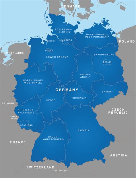 22 Deutschland Map