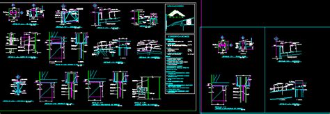 Planos De Detalles Estructural En Estructuras De Acero Detalles