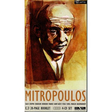 Dimitri Mitropoulos Portrait Cd De Audio Dimitri Mitropoulos Nbc Sominneaplois So