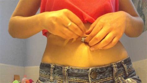 How To Change Your Belly Button Ring YouTube