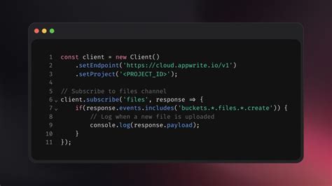 Appwrite On Linkedin Did You Know You Can Enable Real Time Monitoring Of Any Appwrite Events