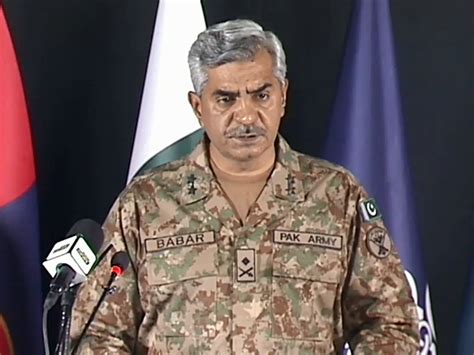 Dont Play With Fire Says Pakistan Dgispr Major Gen Babar Iftikhar To