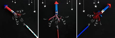 Firework Rockets Creating Creatives