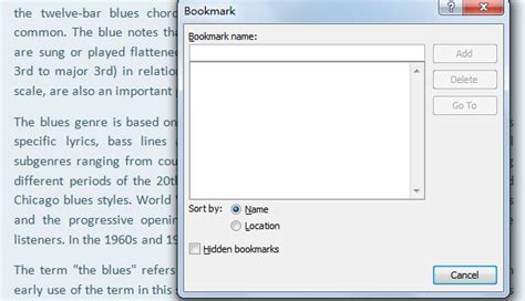 Remove Bookmark In C Vbnet