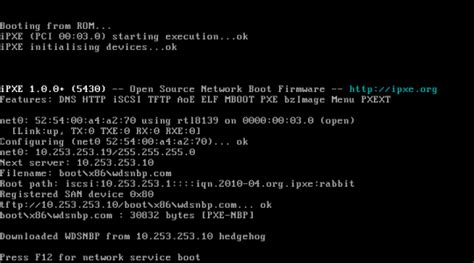 Ipxe Open Source Boot Firmware Howtowdsiscsi