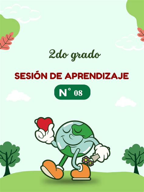 Sesión N°08 2do Grado Pdf Residuos Reciclaje