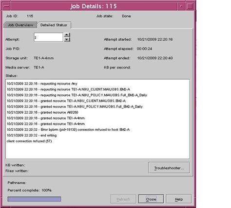 Solved Netbackup Catalog Failing Ver 60 Vox