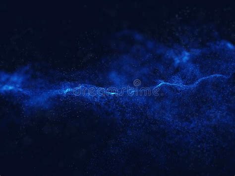 3d abstract particle design background network communications stock