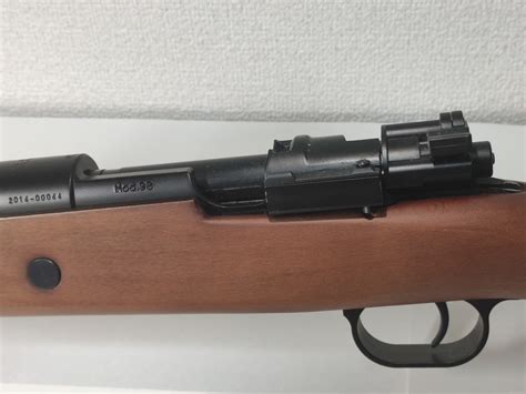 Gandg G980 Se モーゼルkar98k カートリッジ式ガスガン スナイパーライフル 元箱あり ライフルスコープ付き 本革スリング付き ガ