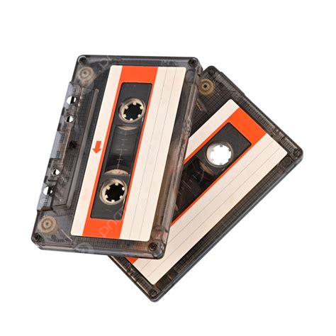 Retro Vintage Cassette Audio Tape Vintage Nostalgia Box Png