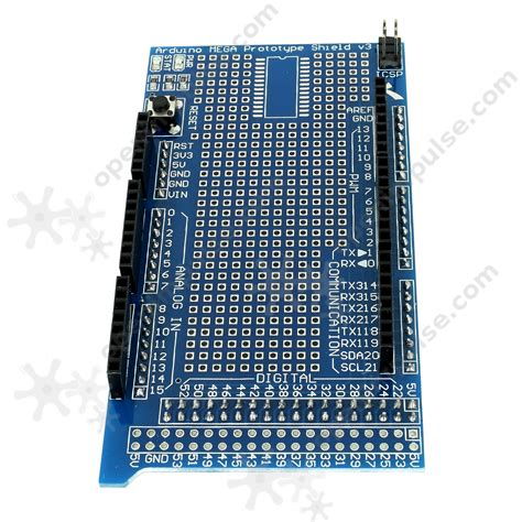 Proto Shield For Arduino Mega 2560 Open ImpulseOpen Impulse