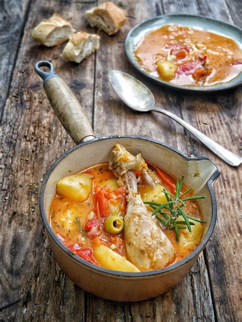 Ragoût De Pommes De Terre Au Poulet Recette Facile