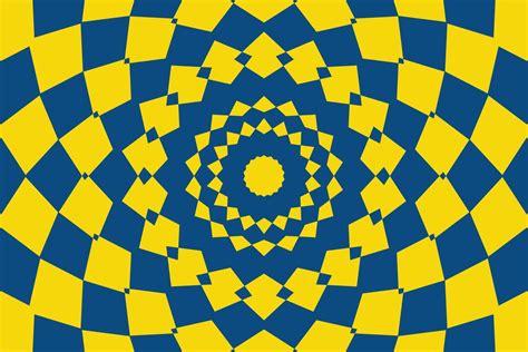 Distorted Surface Chess Background With Distortion Optical Illusion