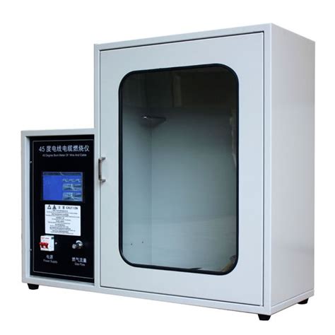 Single Core Cables Flammability Tester Iso 6722 Fire Testing Equipment
