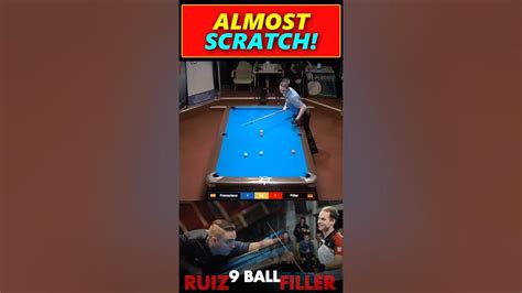 Almost Scratch 9 Ball Break And Run Francisco Sanchez Ruiz Youtube