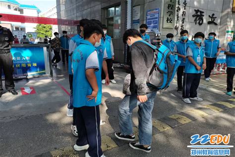 遇见焕然一新的你 郑州市电子信息工程学校新学年迎学生返校报到 校园网 郑州教育信息网