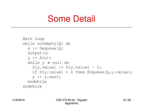 Directed Graph Algorithms Ppt Download