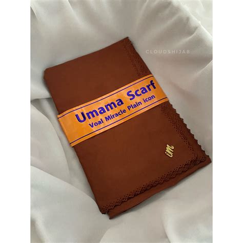 Jual Promo Umama Voal Miracle Metal Logo Hijab Umama Voal Miracle