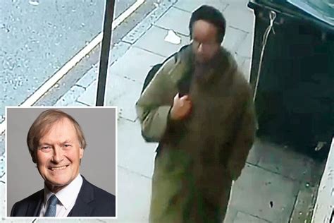Moment Sir David Amess Murder Suspect Seen Walking To Train Station On