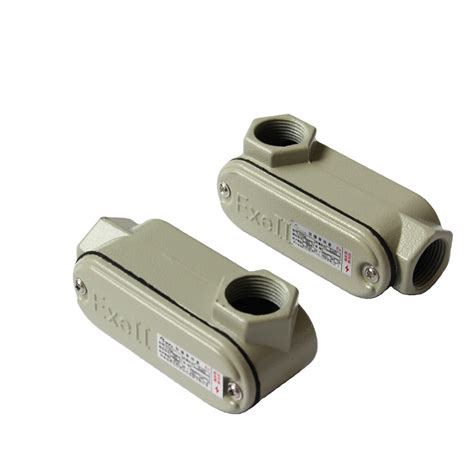 Explosion Proof Through Connection Junction Aluminum Wiring Threading Threaded Conduit Cable