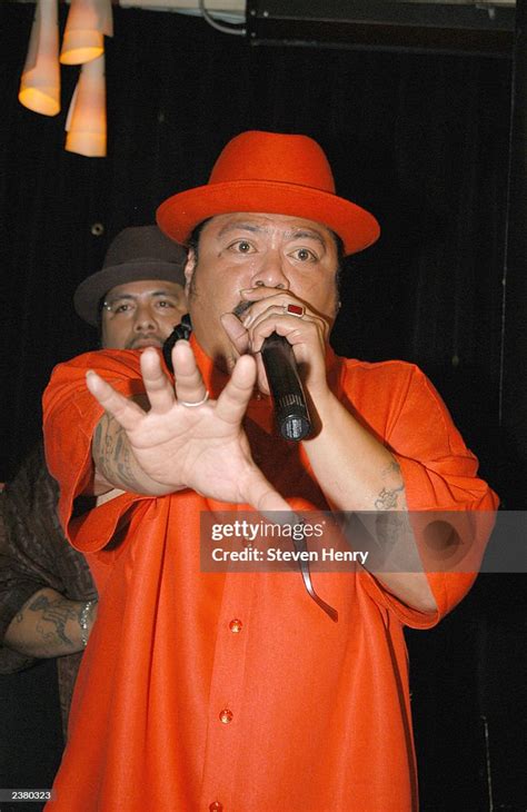 Ganxsta Ridd Of Boo Yaa Tribe Gestures As He Performs At The Cd News Photo Getty Images