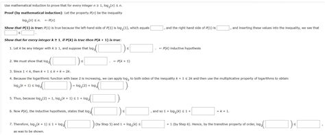 Solved Use Mathematical Induction To Prove That For Every Chegg