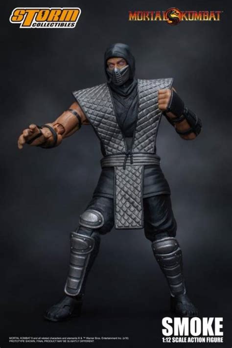 Smoke Nycc Exclusive 112 Scale Figure I Mortal Kombat Storm Collectibles