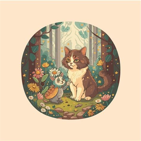 Premium Vector Kawaii Cat Vector Art