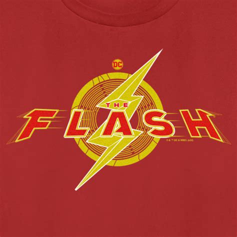 Womens The Flash Animated Logo T Shirt Fifth Sun