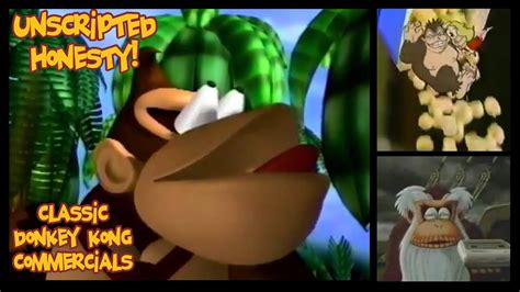 Unscripted Honesty Classic Donkey Kong Commercials Youtube