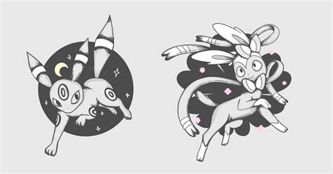 Pokemon Umbreon And Sylveon