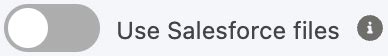 Use Salesforce Files Option In Secure Settings Own Portal Own