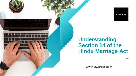 Introduction To Section 14 Of The Hindu Marriage Act Hma