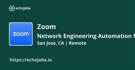 Hiring Network Engineering Automation Manager Usd 140k 324k Us San Jose Ca Remote Ansible