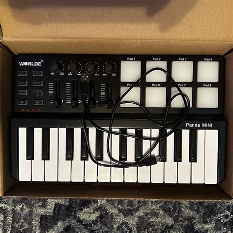 Worlde Panda Mini Midi Keyboard Reverb