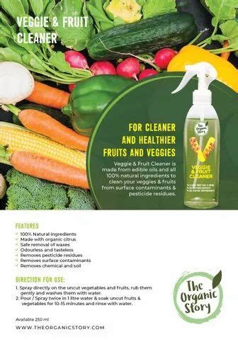 Greenish Vegetable And Fruit Cleanser Size Ml At Piece In Mumbai