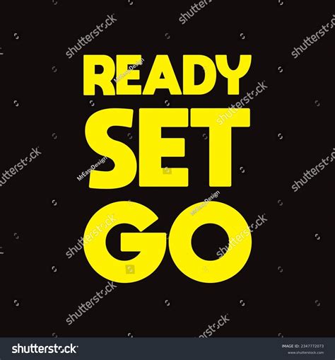 Ready Set Go Concepts Over Royalty Free Licensable Stock Illustrations Drawings