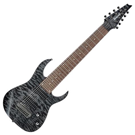 Disc Ibanez Rg9qm 9 String 2018 Black Ice Gear4music