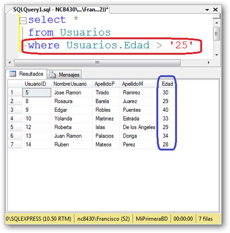 SQL Basico Where