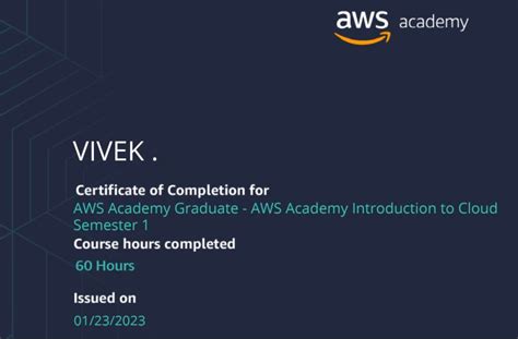 Vivek Kumar On Linkedin Im Happy To Share That Ive Obtained A New Certification Aws Certificate…