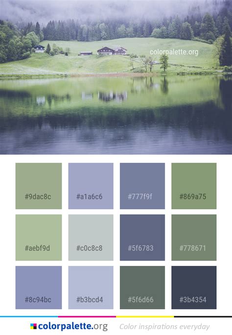 Sky Field Ecosystem Color Palette